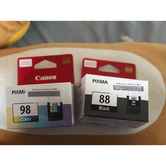 ตลับหมึกแท้ canon CL98,PG88 สีและดำ หมึกเต็มตลับ | Shopee Thailand
