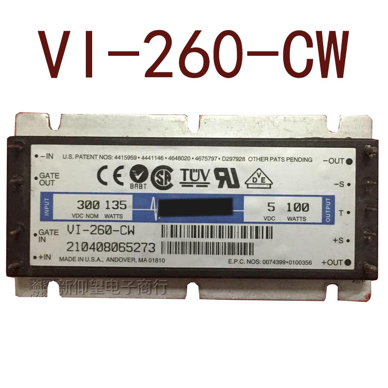 Vi-260-cw DC 300V-5V 100W20A รับประกัน 1 ปี {ภาพถ่ายจุดคลังสินค้า} | Shopee Thailand