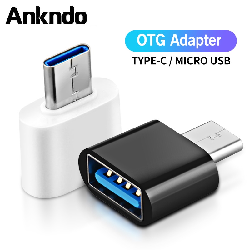 Ankndo Micro USB OTG Type C เป็น USB อะแดปเตอร์ สําหรับแท็บเล็ต ...