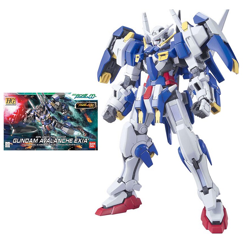 กันพลา：Bandai Gundam Model Kit Anime Figure HG00 64 GN001 Avalanche ...