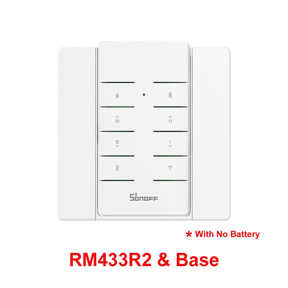 SONOFF RM433 R2 8 Keys Multipurpose Custom 433 MHz RF Remote Controller Works with SONOFF RF ...