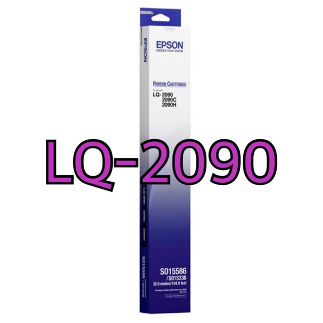 Ribbon LQ-2090 EPSON RIBBON CARTRIDGE หมึกพิมพ์เอปสัน | Shopee Thailand