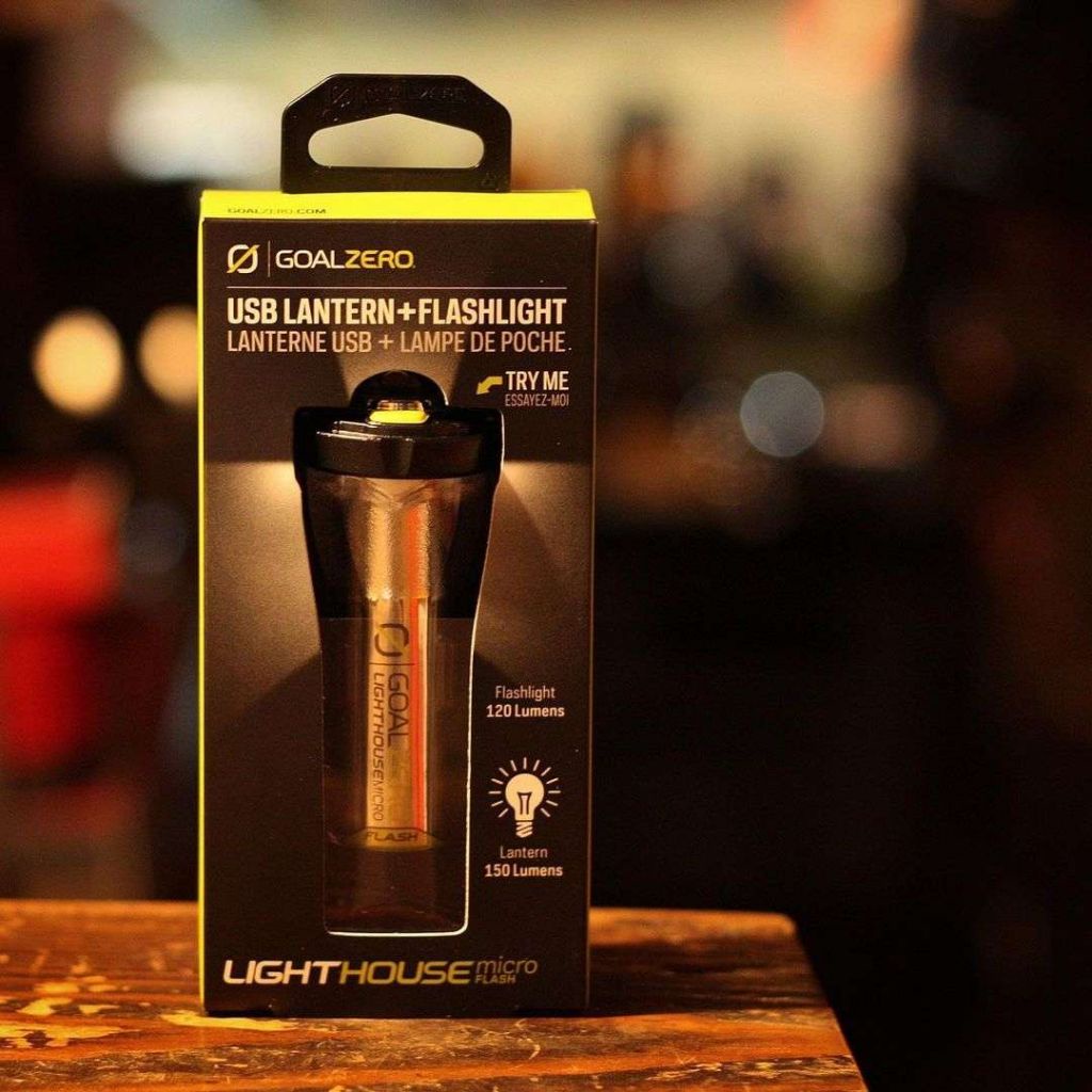 【available】 Goal Zero Lighthouse Micro Camping Light Micro Flash USB Rechargeable Lantern IPX6 ...