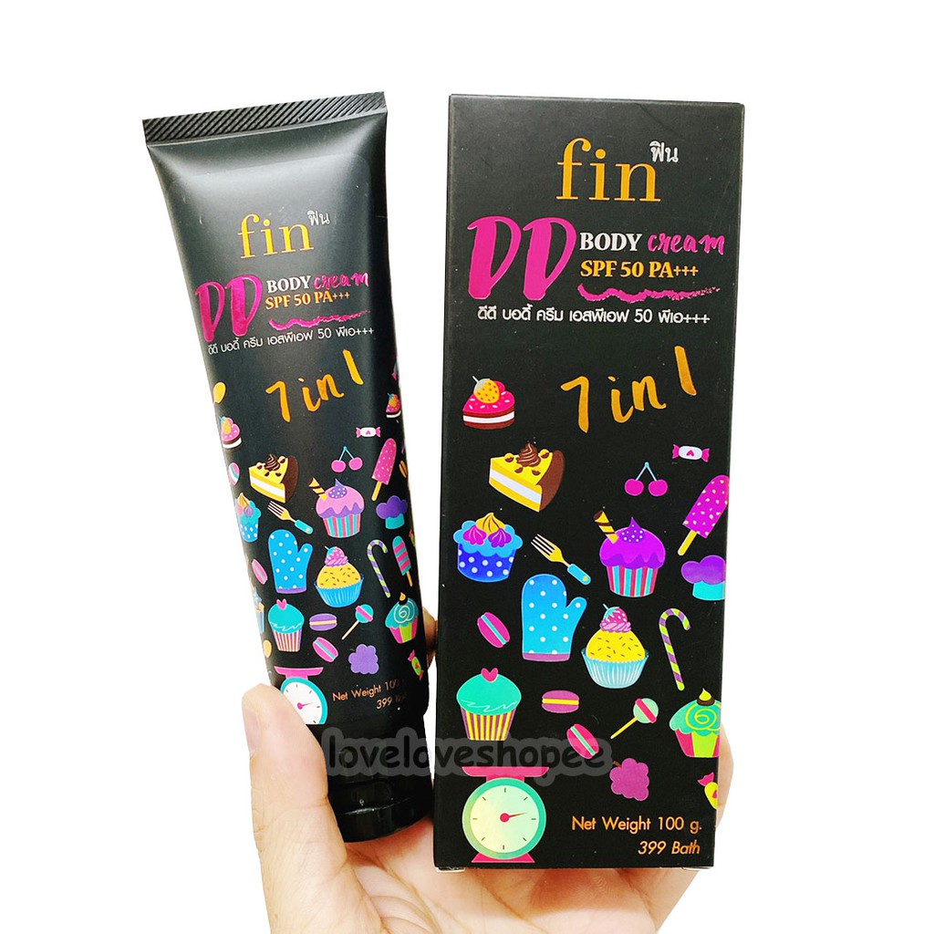 Fin DD Cream ดีดีครีม ให้ความขาว ออร่า ระดับ HD ดีดีฟิน ดีดี ฟิน มี ...