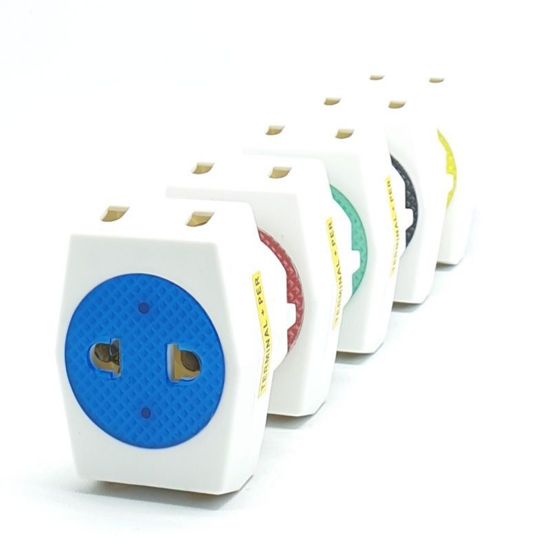 T Plug multi LY 911W Loyal Junior ปลั๊กไฟฟ้า Tee 3 หลุมสาขา Plug ...