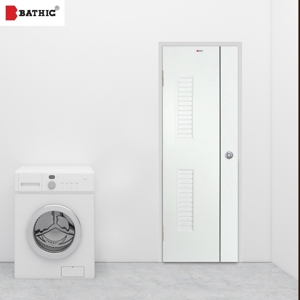 BATHIC ประตูยูพีวีซีบาธติค รุ่น BG6 | Shopee Thailand
