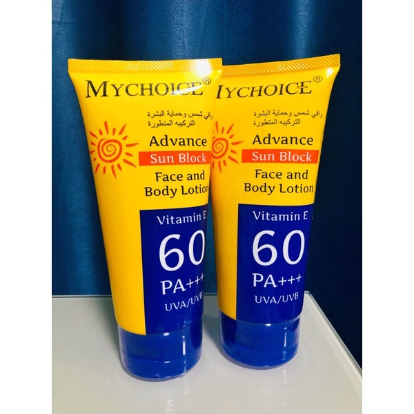 ครีมกันแดดผิวหน้าและผิวกาย Mychoice | Shopee Thailand
