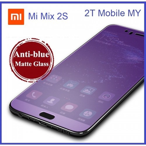 Xiaomi Mi Mix 2S / Mix 3 ฟิล์มกระจกนิรภัยกันรอยหน้าจอ เนื้อแมตต์ สีฟ้าอ่อน แบบเต็มจอ | Shopee ...