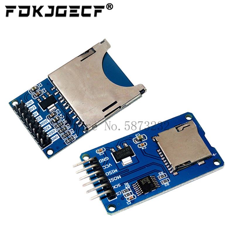 โมดูลการ์ดหน่วยความจํา Micro SD TF SPI สําหรับโปรโมชั่น Arduino | Shopee Thailand