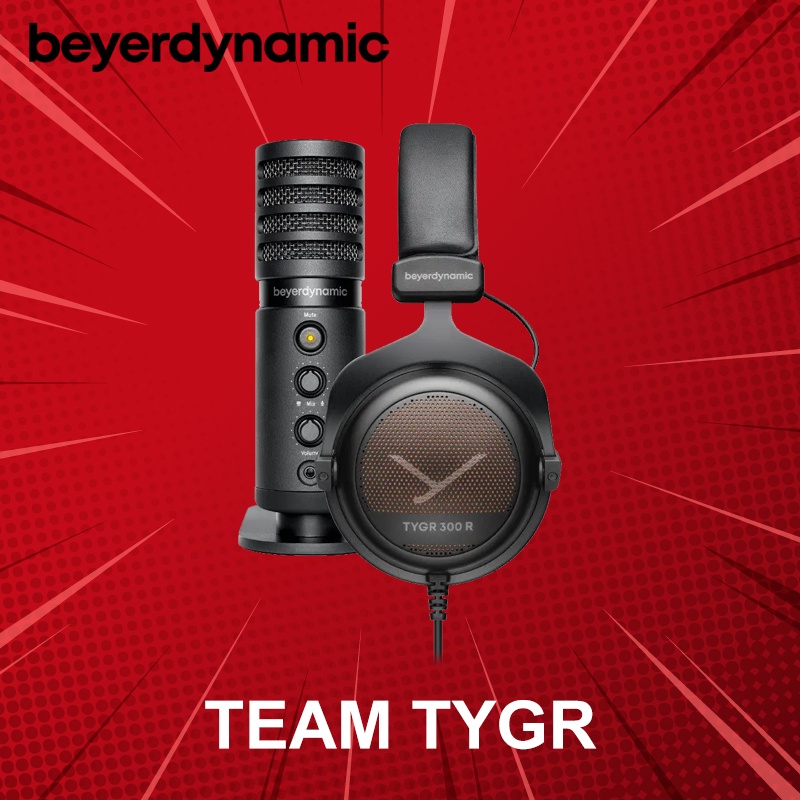 ชุดหูฟังและไมโครโฟน Beyerdynamic TEAM TYGR ประกันศูนย์ 2 ปี | Shopee Thailand