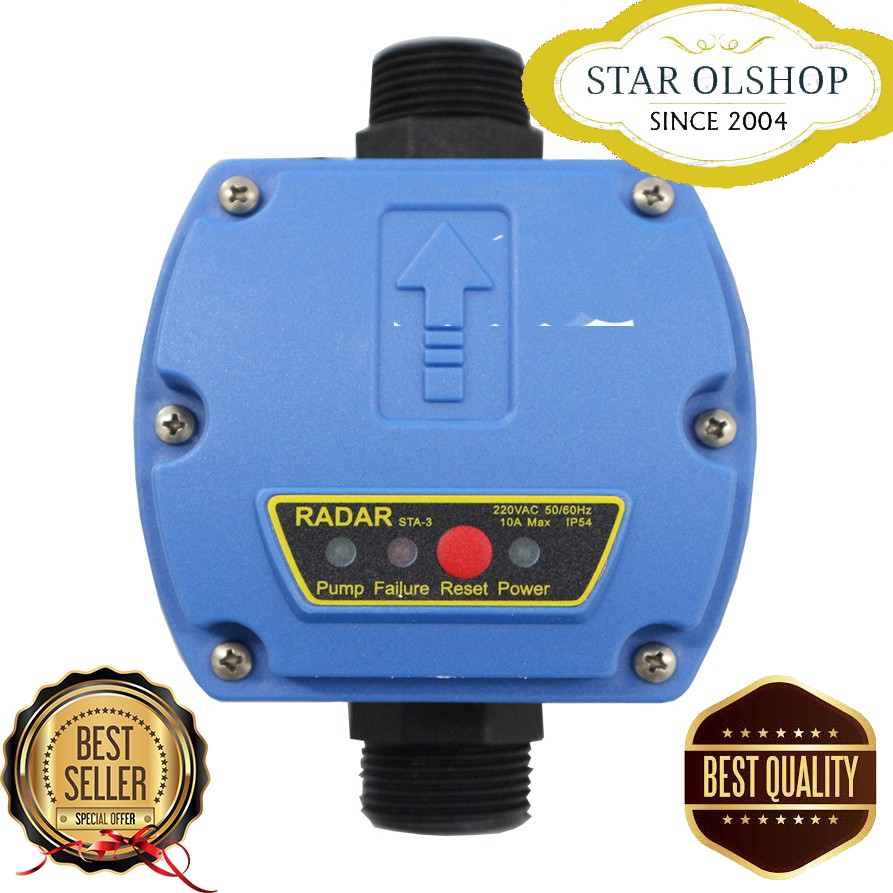 Flow switch Radar 1" นิ้วปั๊มน้ําดูดอัตโนมัติ booster pump booster pump ...