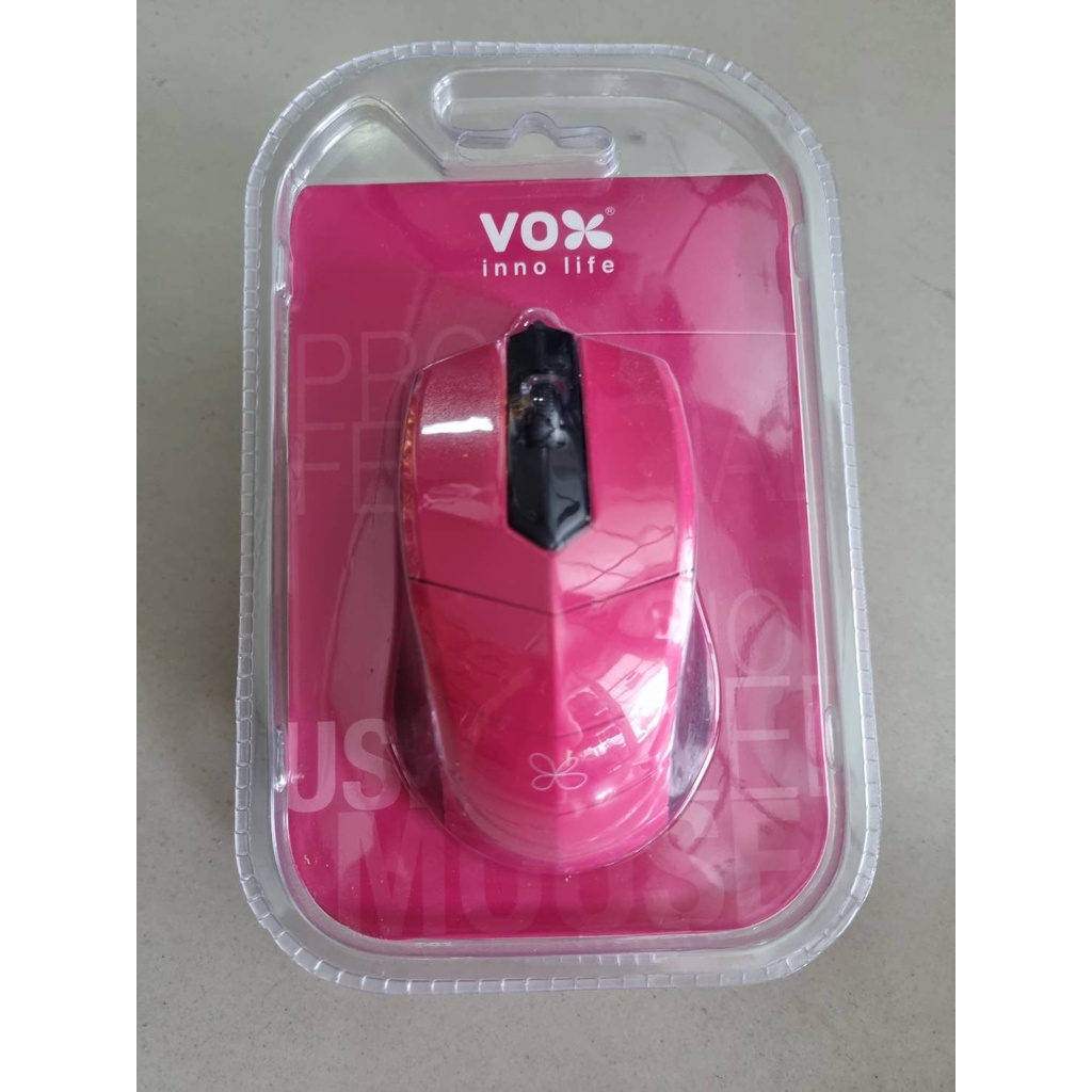 Mouse มีสายแบบ USB VOX M10 มีหลายสีสดใสให้เลือก | Shopee Thailand