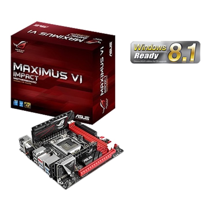 1150 ASUS ROG MAXIMUS VI IMPACT WI-FI (Mini-ITX) ตัวท็อป พร้อมส่ง ...