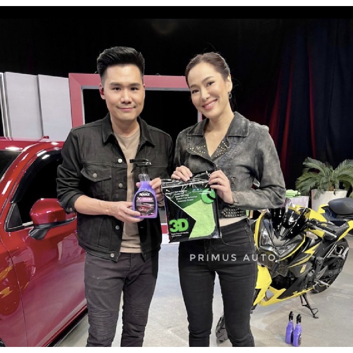 ROCKZ X CERAMIC (3in1) สูตรใหม่ Extra สเปรย์เคลือบแก้วเซรามิค แพค 3 ขวด ...