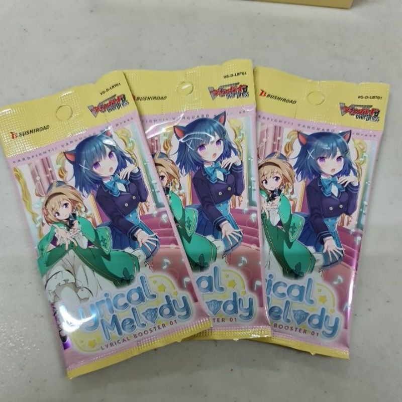 Cardfight!! Vanguard overDress VG-D-LBT04 Lyrical Booster04 , VG-D-LTD01 Lyrical Monasterio ...