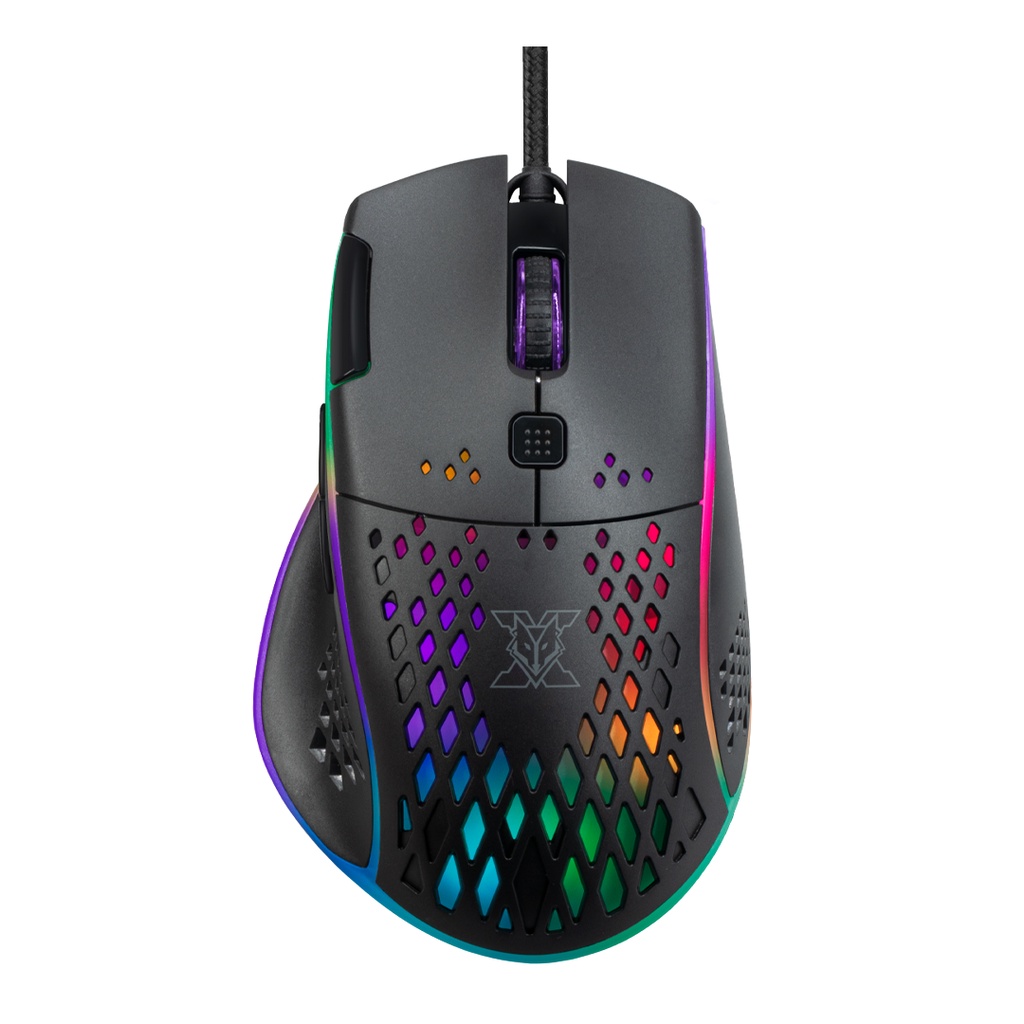 เมาส์มาโคร NUBWO X42 SOLAKA RGB Mouse Macro เมาส์เกมมิ่ง ประกันศูนย์ 2 ...