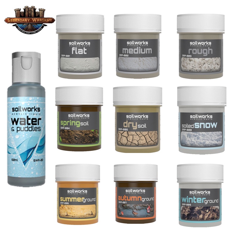 [พร้อมส่ง] SCALE75: SOIL WORKS: SCENERY: Acrylic Paste อุปกรณ์แต่งโมเดล ...