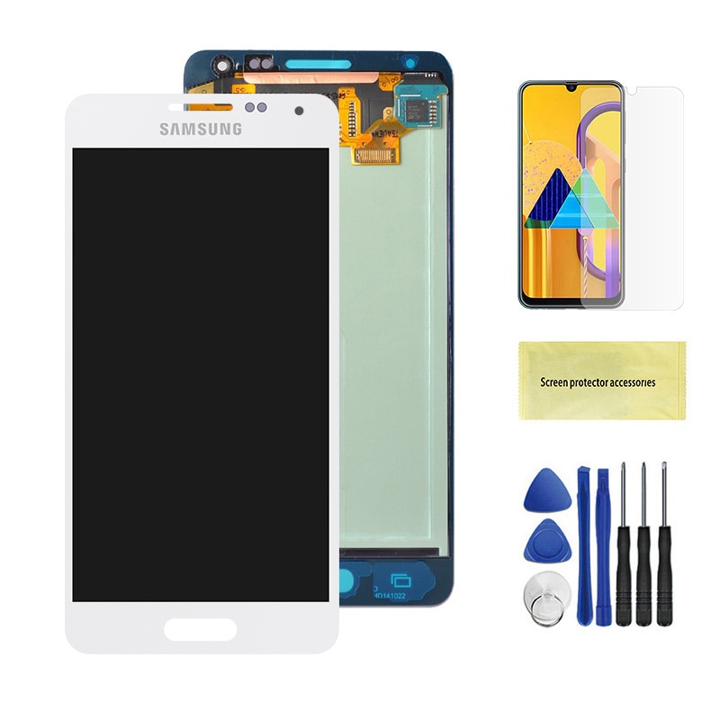 อะไหล่หน้าจอสัมผัส LCD 100% สําหรับ Samsung Galaxy Note 4 Mini Alpha ...