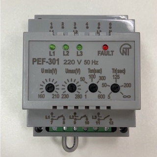 NOVATEK PEF-301 อุปกรณ์เลือกเฟสอัตโนมัติ สำหรับตู้MDB UNIVERSAL AUTOMATIC ELECTRONIC PHASE ...