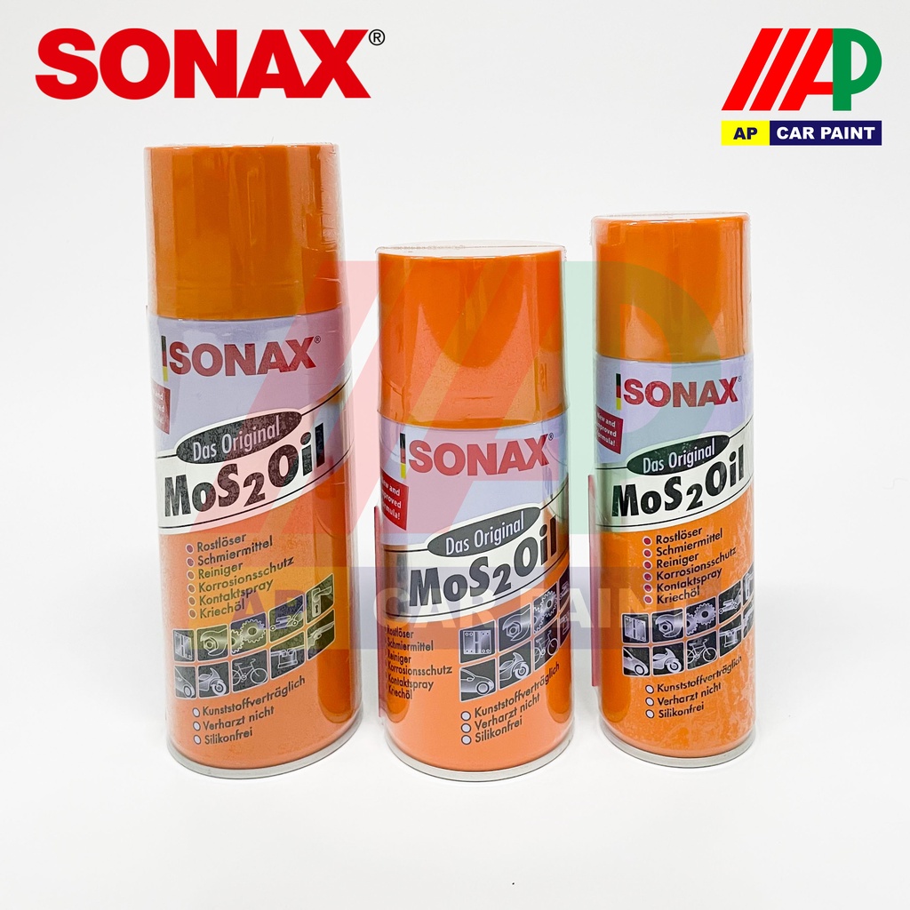 Sonax | โซแน็กซ์ สเปรย์น้ำมันเอนกประสงค์ น้ำมันครอบจักรวาล น้ำมันหล่อลื่น MoS2 Oil No.300 ขนาด ...