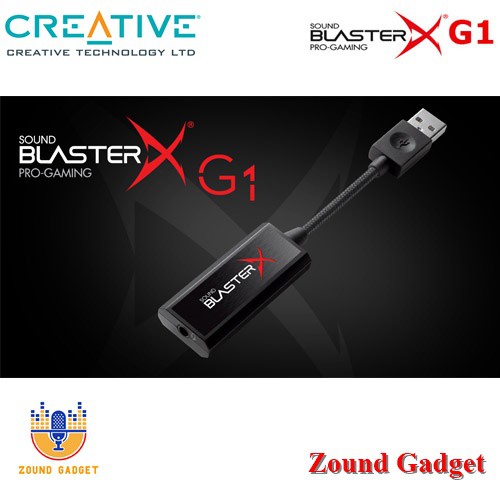 CREATIVE Sound BlasterX G1 Portable sound Card Amplifier ซาวด์การ์ด ...