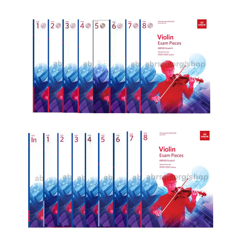 ABRSM Violin Exam Pieces 2020-2023 Initial-Grade8 | Shopee Thailand