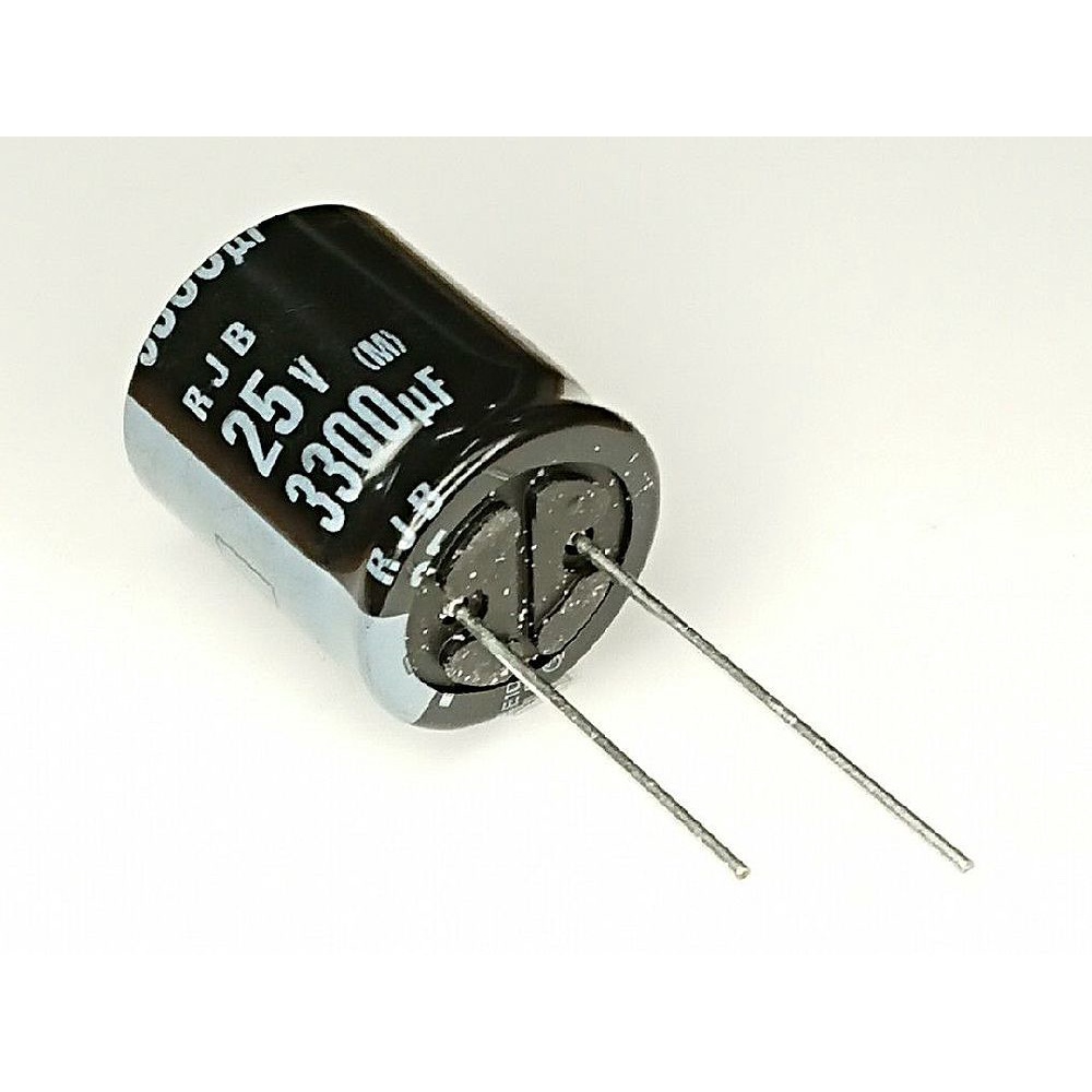 C 3300uF 25V 105°C Capacitor คาปาซิเตอร์ ยี่ห้อ ELNA | Shopee Thailand