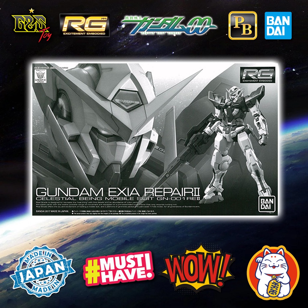 RG Exia Repair II จาก Gundam 00 | Shopee Thailand