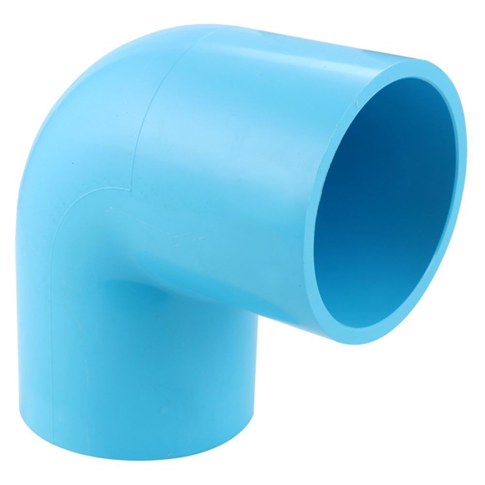Joints ELBOW 90 PVC SOCKET SCG 4" LITE BLUE Pipe fitting Water supply ...