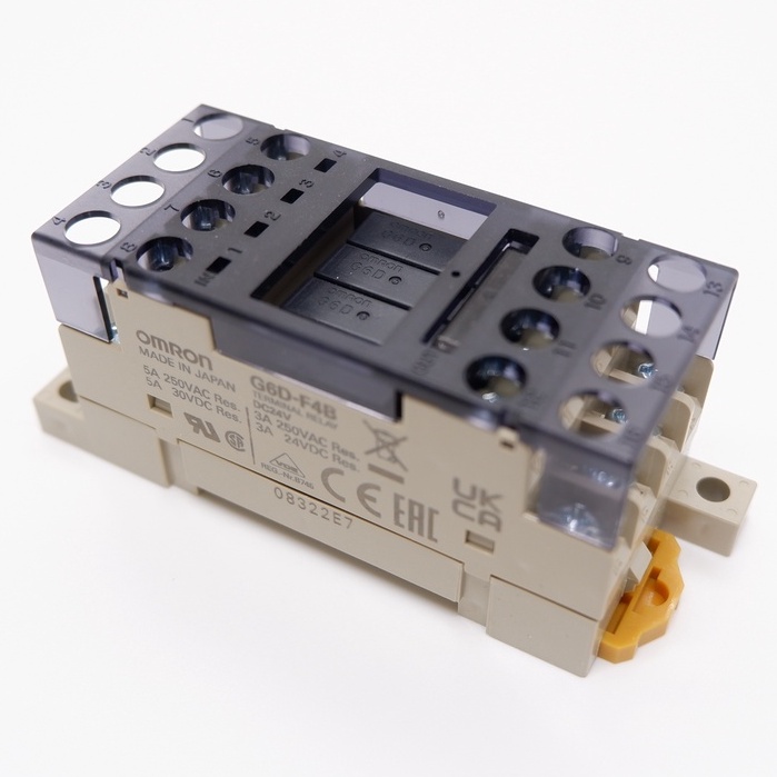 G6D-F4B-DC24V OMRON Terminal Relay/Terminal SSR | Shopee Thailand