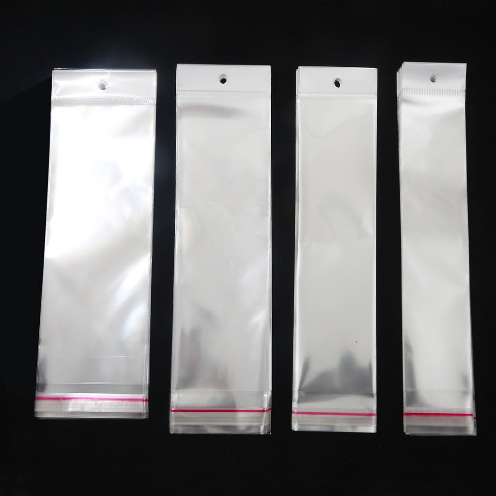 OPP Packing Bags 100Pcs/lot Transparent Self Adhesive Seal Plastic ...