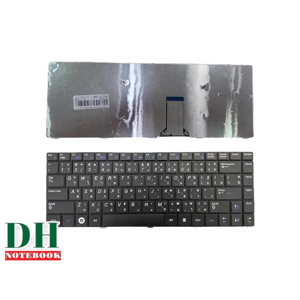 คีย์บอร์ดโน๊ตบุ๊ค keyboard Samsung R428 R429 R439 R418 R420 R480 R423 ...