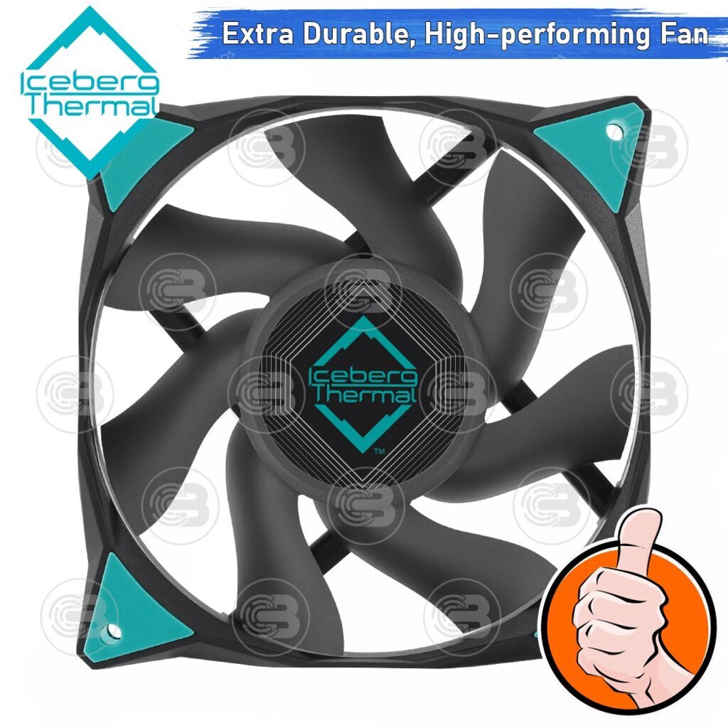 [CoolBlasterThai] Iceberg Thermal IceGALE Xtra 120 Black Fan Case (size ...