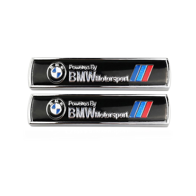 สติกเกอร์โลหะ รูปตราสัญลักษณ์ M Power M3 M5 AC Hamann สําหรับติดตกแต่ง ...