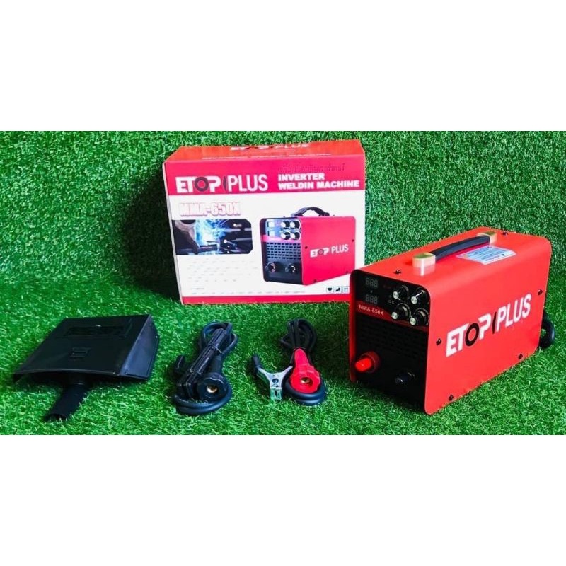 ตู้เชื่อมอินเวอร์เตอร์ ETOP PLUS MMA-650X รุ่น 4 ปุ่มปรับ ทนทานใช้งาน ...