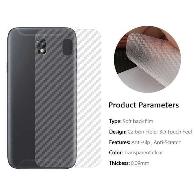 Samsung HP CARBON SKIN ANTI-SCRATCH BACK HANDPHONE BACK PROTECTOR [PM ...