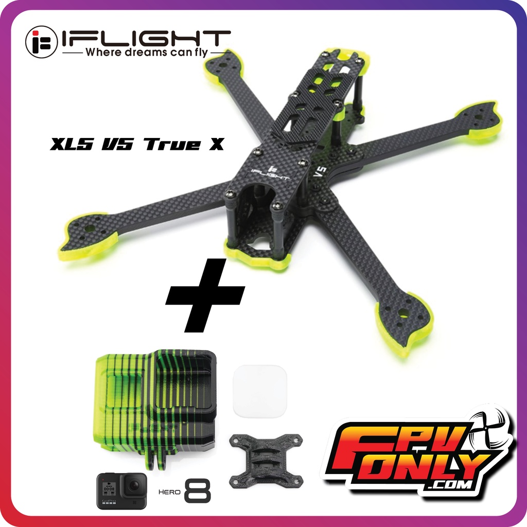 Iflight XL5 V5 True X FPV Freestyle Frame Kit [ DJI VISTA]+3D Print ...