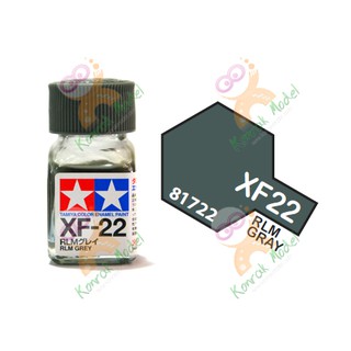 สีสูตรน้ำมัน Tamiya Enamel XF22 RLM Grey 10ml | Shopee Thailand