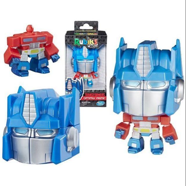 Hasbro Gaming Rubik's Crew Game: Transformers Optimus Prime Edition ...