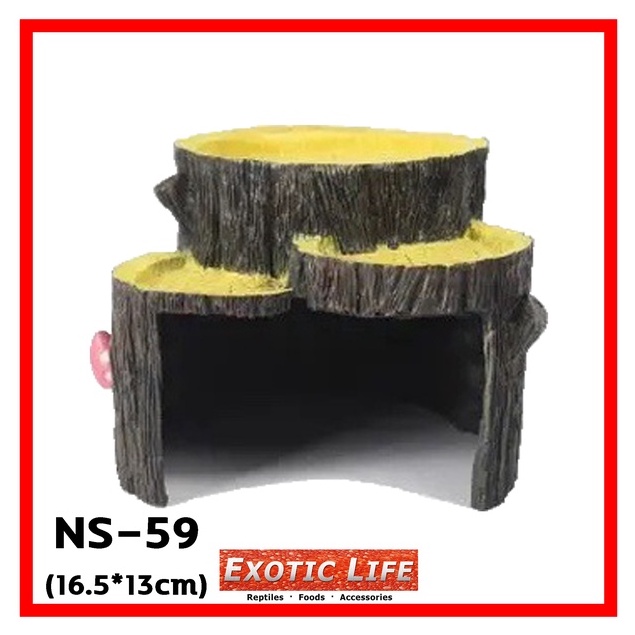 Resin Caves ถ้ำ ที่หลบซ่อน ที่อยู่อาศัยสำหรับสัตว์เล็ก และ สัตว์เลื้อยคลาน ช่วยลดอาการเครียดและ ...