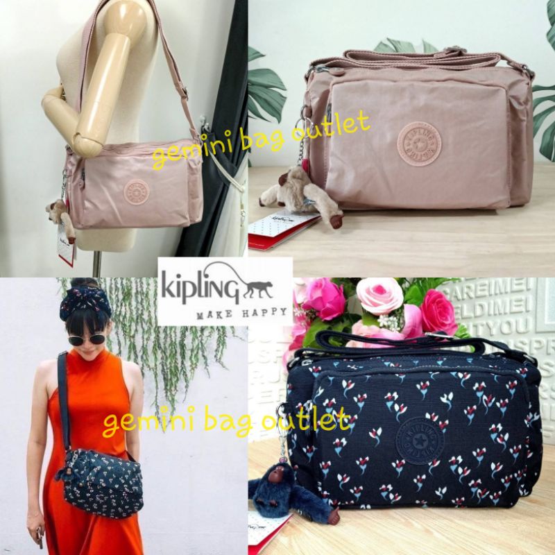 *ส่งฟรี ems. ของแท้ พร้อมส่งค่ะ* 10.5 นิ้ว Kipling Reth Crossbody Bag ...