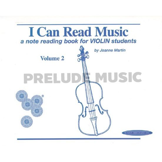 (Violin) I Can Read Music, Volume 2 - A note reading book for VIOLIN ...