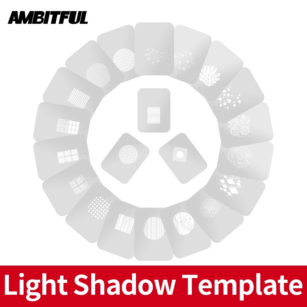 AMBITFUL AL-16 Focalize Conical Snoots Light Shadow Template Modeling ...