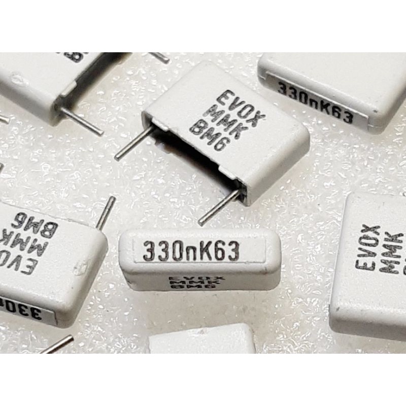 Evox Rifa MMK 0.33uf 334 330nf 63v Polyester Capacitor ตัวเก็บประจุ โพลีเอสเตอร์ คาปาซิเตอร์ ...
