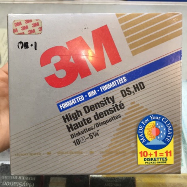 แผ่นFloppy Disk ยี่ห้อ3M ขนาดใหญ่ 5.5นิ้ว | Shopee Thailand
