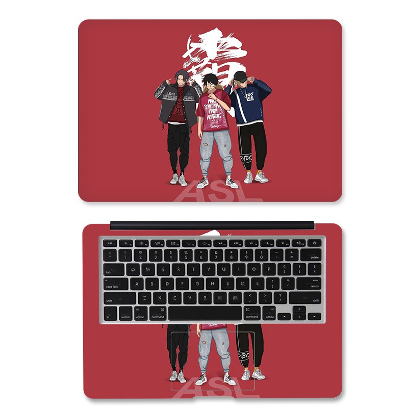 DIY One Piece Laptop Skin Laptop Sticker 13.3/14/ 15.6/17 inch Art ...