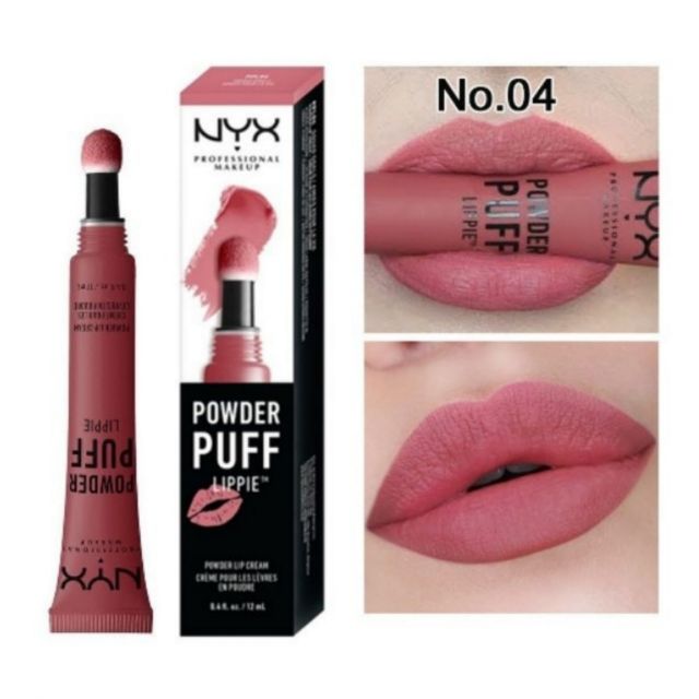 NYX POWDER PUFF LIPPIE ของแท้💯% | Shopee Thailand