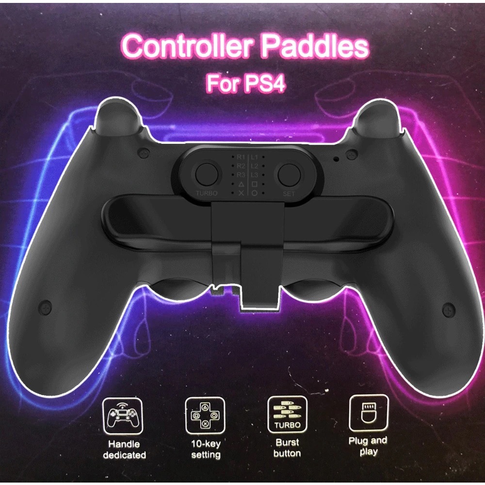 *พร้อมส่ง* Controller Paddles for PS4 Paddle ปุ่มควบคุมเกมส์ ปุ่มควบคุม ...