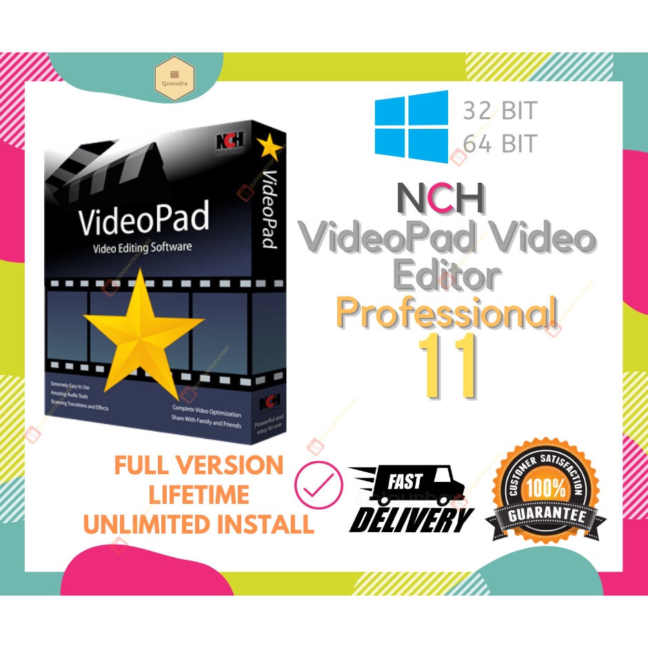 [SC] NCH VideoPad Video Editor Professional 11 | 11.08 | Latest | Full ...