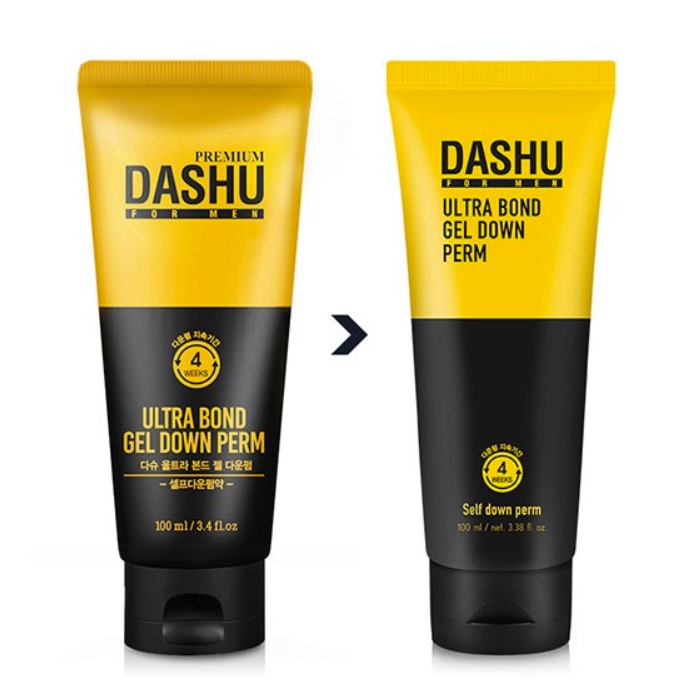 DASHU Premium Ultra Bond Gel Down Perm 100ml, Daily Herb Hair Tonic ...
